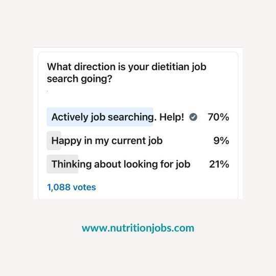 Reasons Why To Get A New Dietitian Job | NutritionJobs