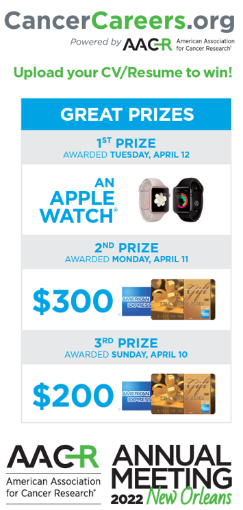 Upload your CV/resume today! | CancerCareers.org